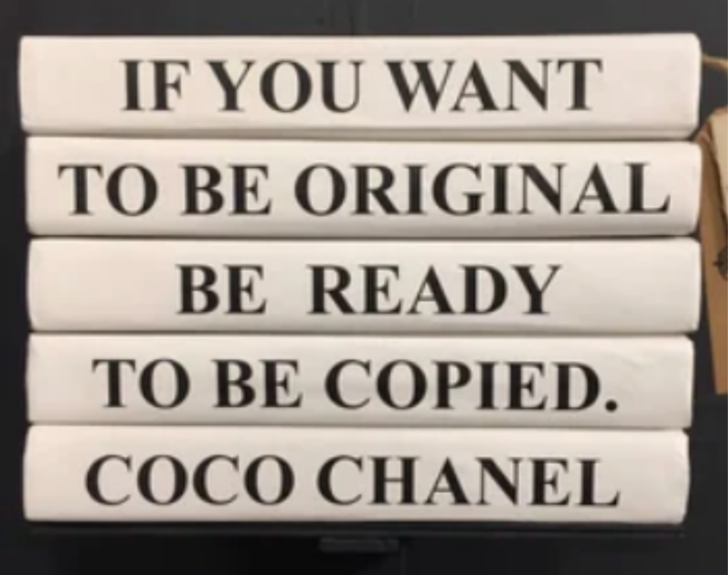 Coco Chanel Quote Book Set of 5 | FERN IN THE WILD